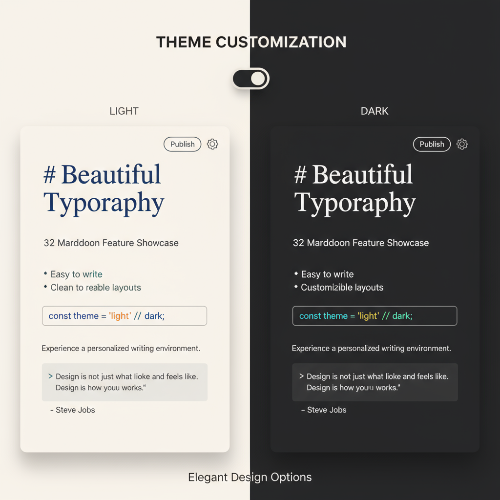 Markdown2Doc - Professional Markdown Editor & Viewer